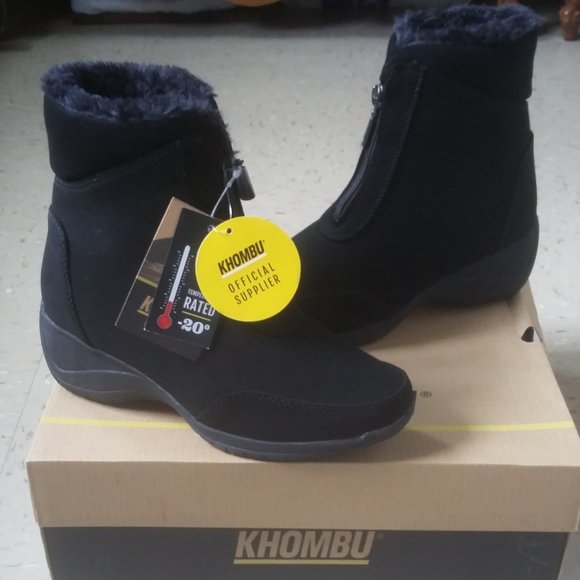 Khombu | Shoes | Khombu Lily Zip Thermolite Faux Fur Lined Boots | Poshmark